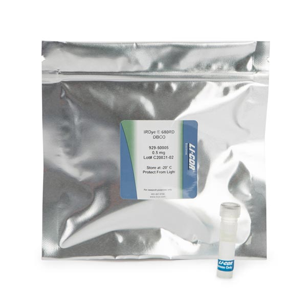IRDye 680RD DBCO Infrared Dye for Copper-Free Click Chemistry.